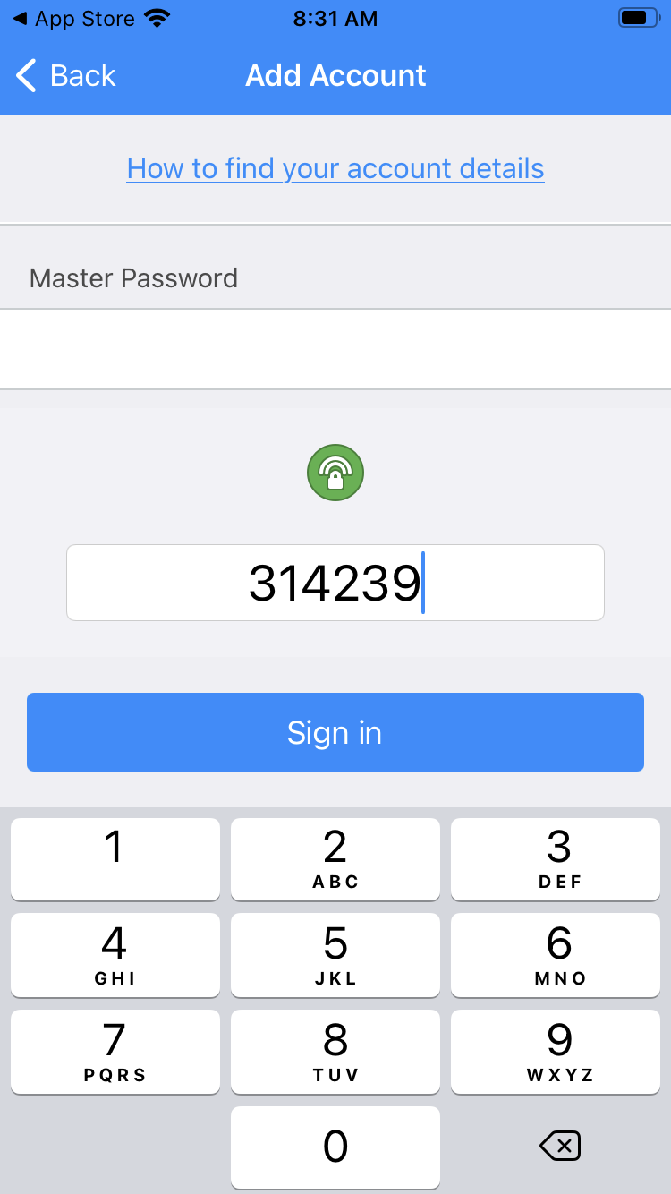 1Password Mobile Apps Setup – Collegiate RVA