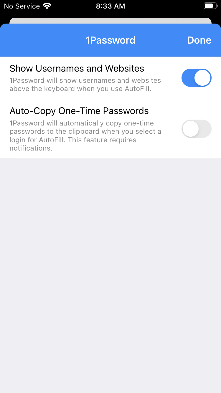 1Password Mobile Apps Setup – Collegiate RVA